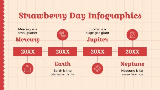 Let's Celebrate Strawberry Day! Infographics Presentation