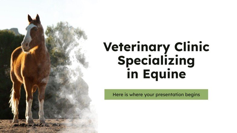 Free templates about horses for Google Slides & PowerPoint