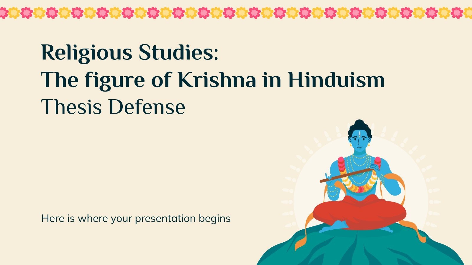 Religious Studies: The figure of Krishna in Hinduism