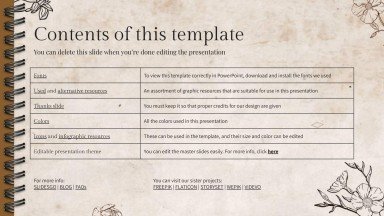 Classical Academia Aesthetic Presentation