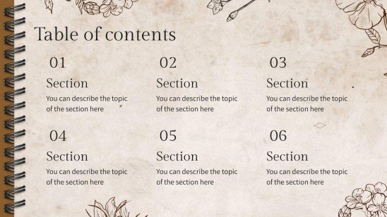 Classical Academia Aesthetic Presentation