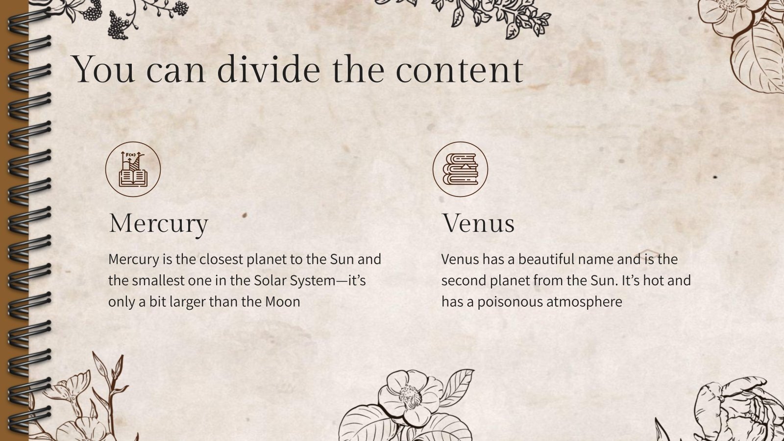 Classical Academia Aesthetic Presentation