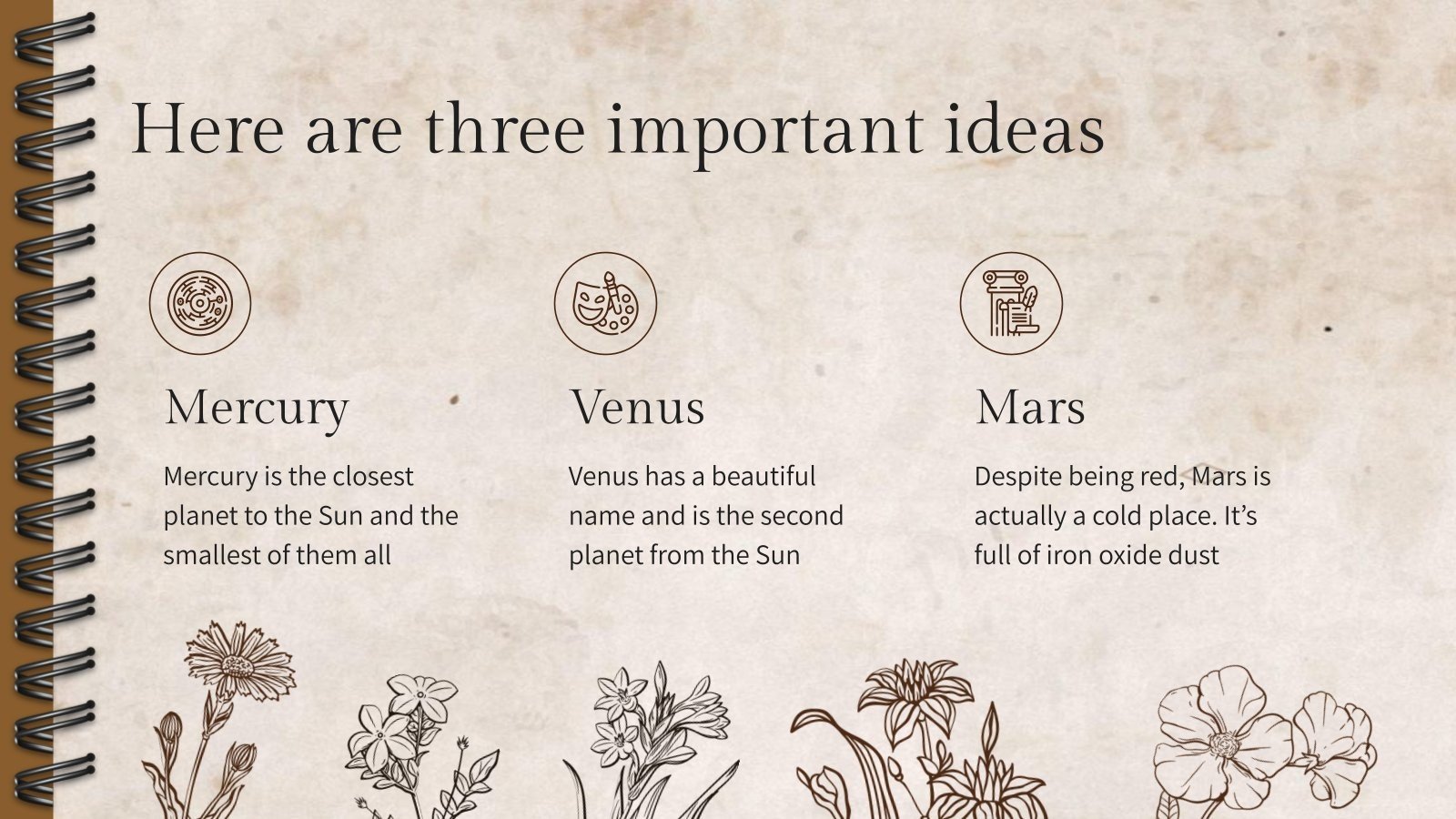 Classical Academia Aesthetic Presentation