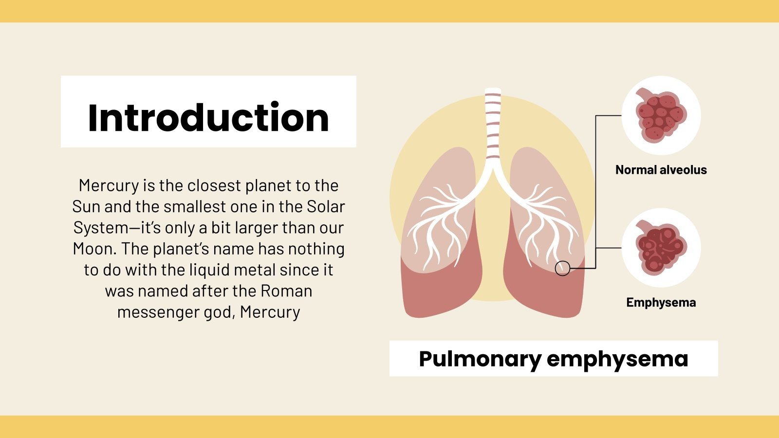 Pulmonary Emphysema Disease Presentation