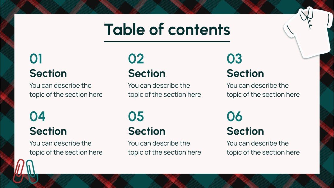 Preppy Aesthetic Presentation