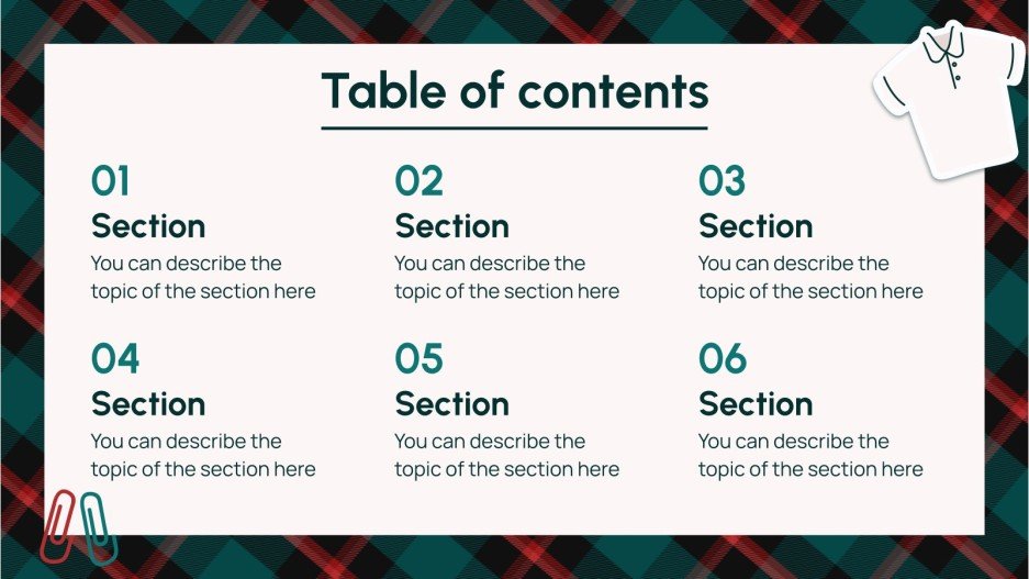 Preppy Aesthetic Presentation