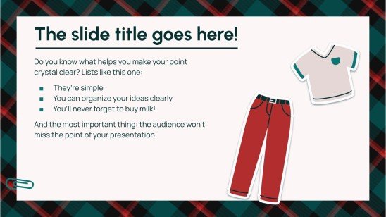 Preppy Aesthetic Presentation