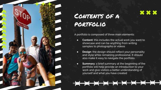 Hip Hop Artist Portfolio Presentation