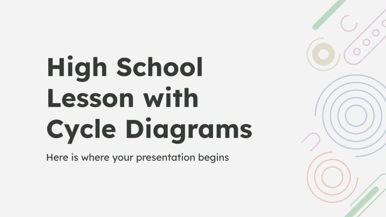 High School Lesson with Cycle Diagrams Presentation