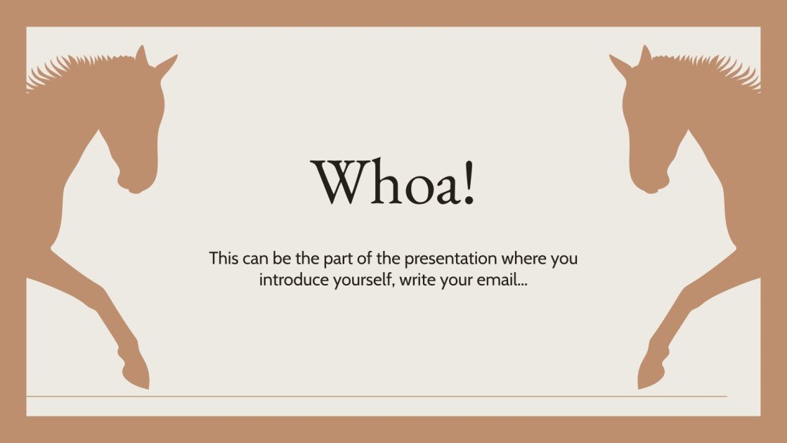 Benefits of Equine Therapy Presentation