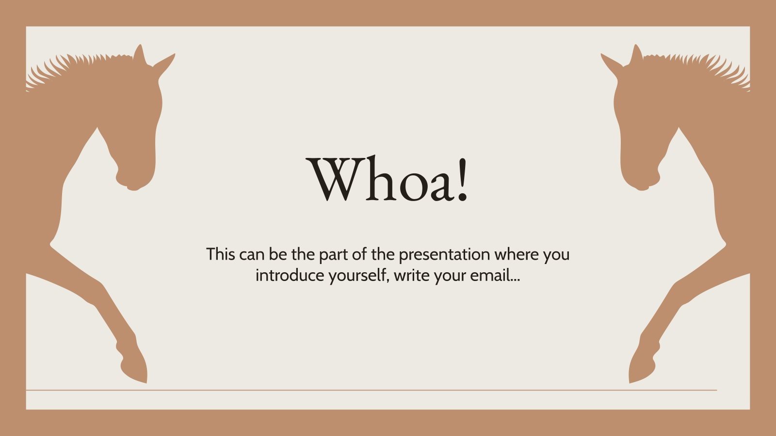 Benefits of Equine Therapy Presentation