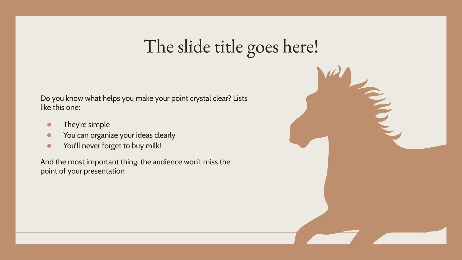 Benefits of Equine Therapy Presentation