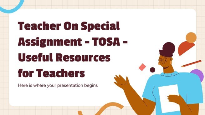 Teacher On Special Assignment - Resources for Teachers