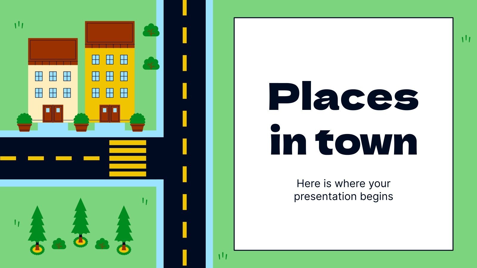 Places in town Presentation