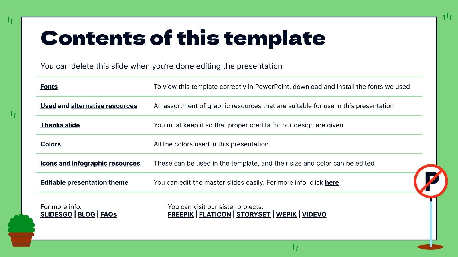 Places in town Presentation