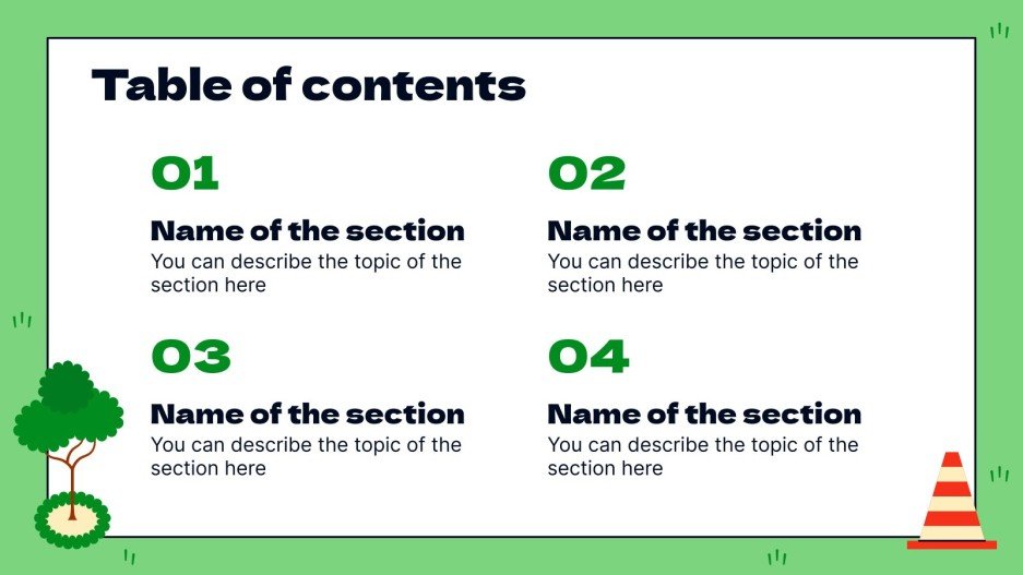Places in town Presentation