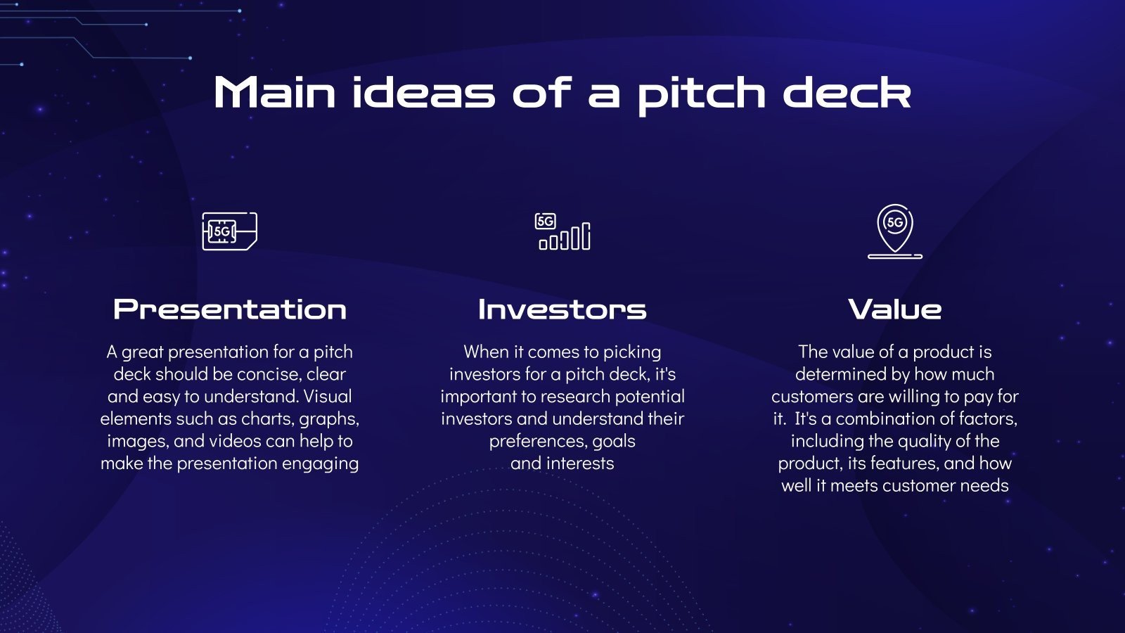 5G Wireless Technology Pitch Deck Presentation