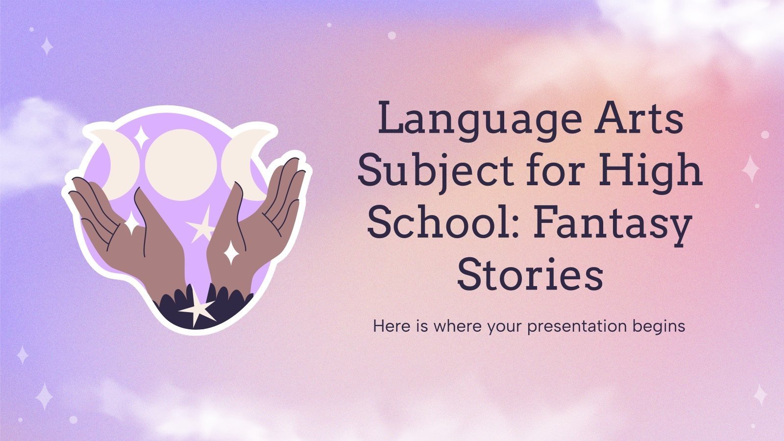 Language Arts Subject for High School Fantasy Stories