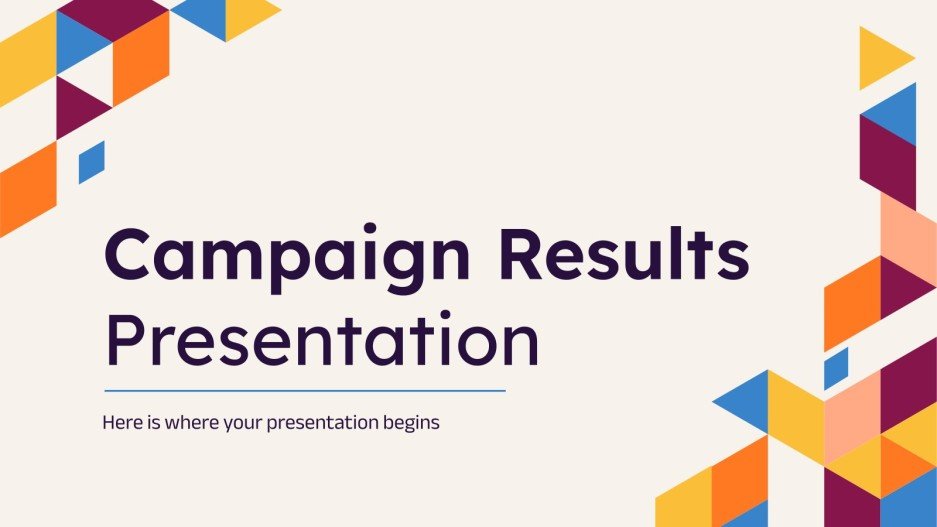 Campaign Results Presentation Presentation