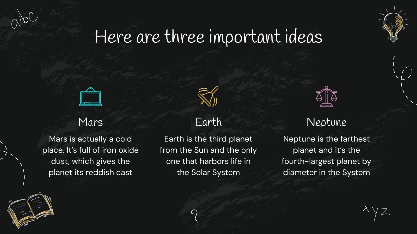 Chalkboard Background for Pre-K Presentation