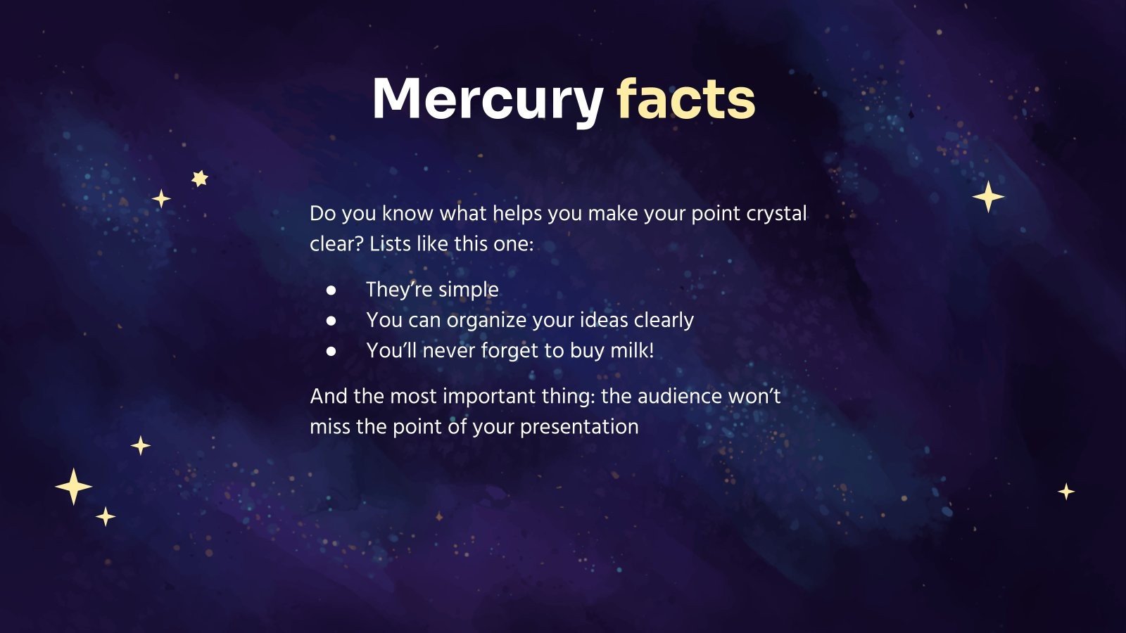 Planets Lesson: Mercury Presentation