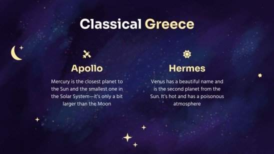 Planets Lesson: Mercury Presentation