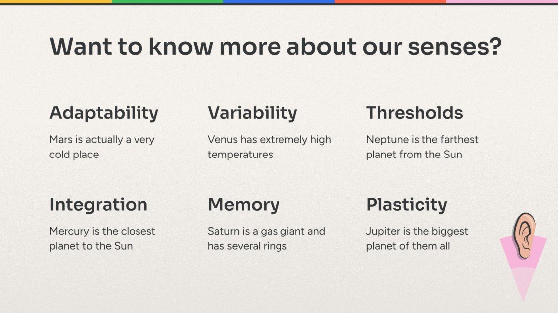 Sense Organs Presentation