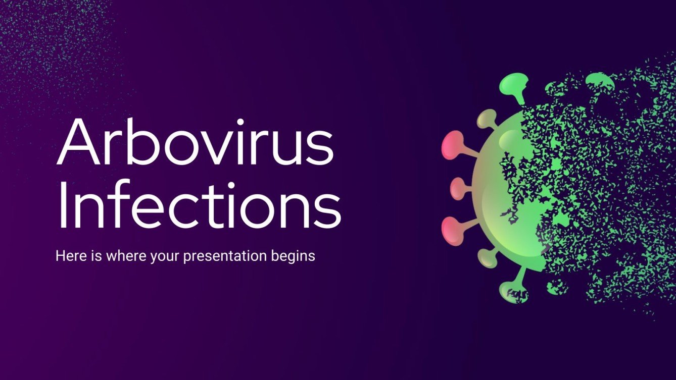 Plantillas gratis sobre los virus para Google Slides y PPT