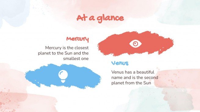 Watercolor Splash Company Profile | Google Slides & PPT