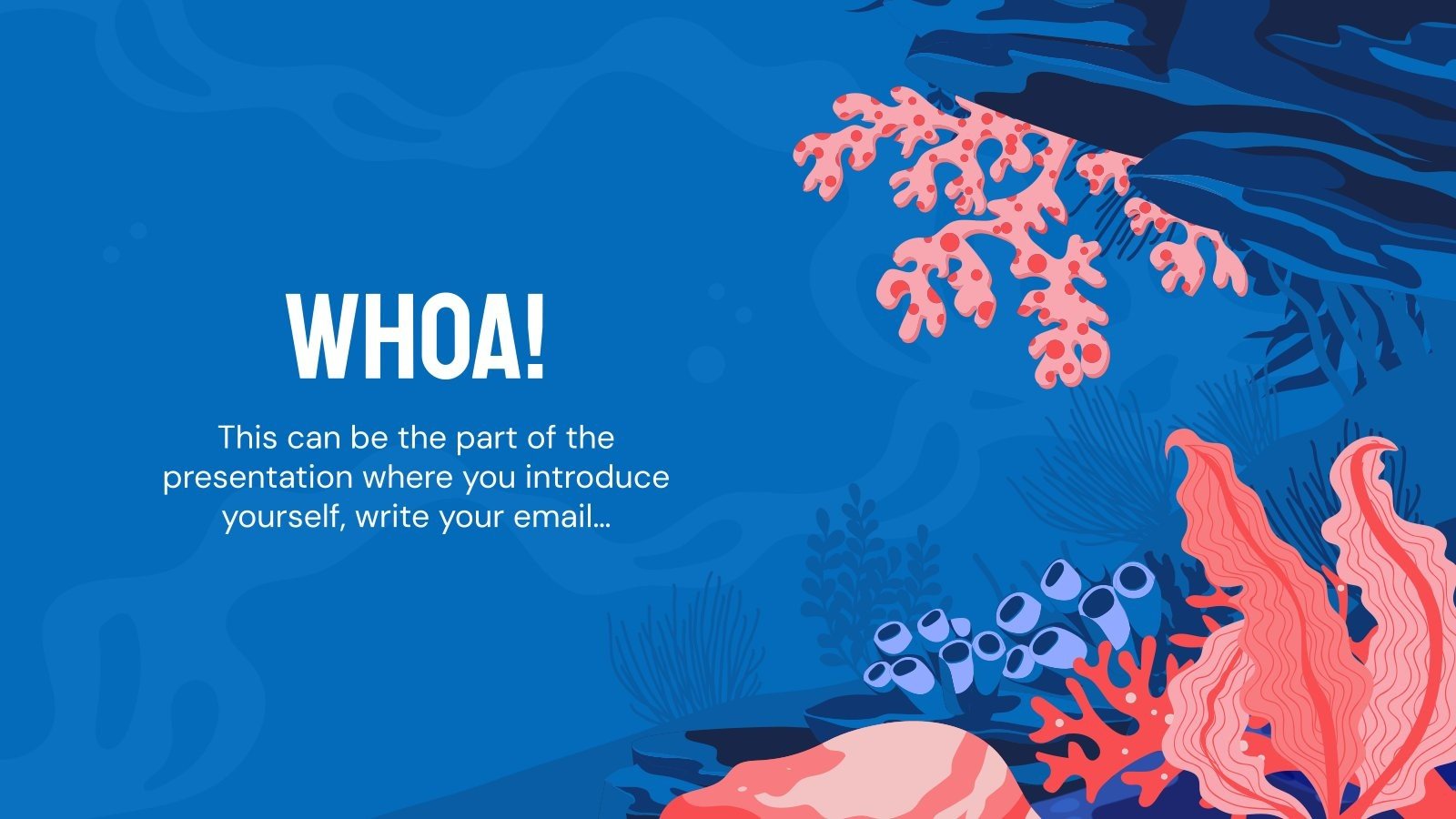 Types of Coral Reefs Presentation