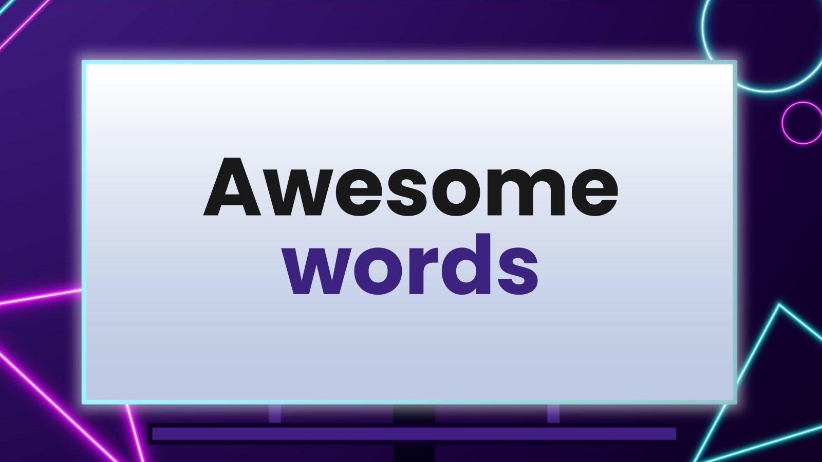 LED Advertising Screen for Marketing Presentation