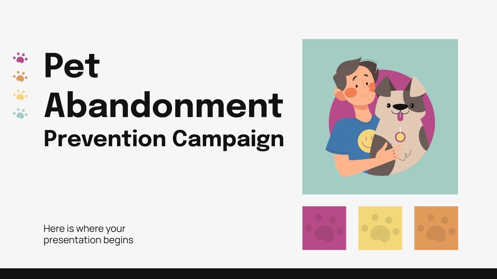 Free templates about pets for Google Slides & PowerPoint