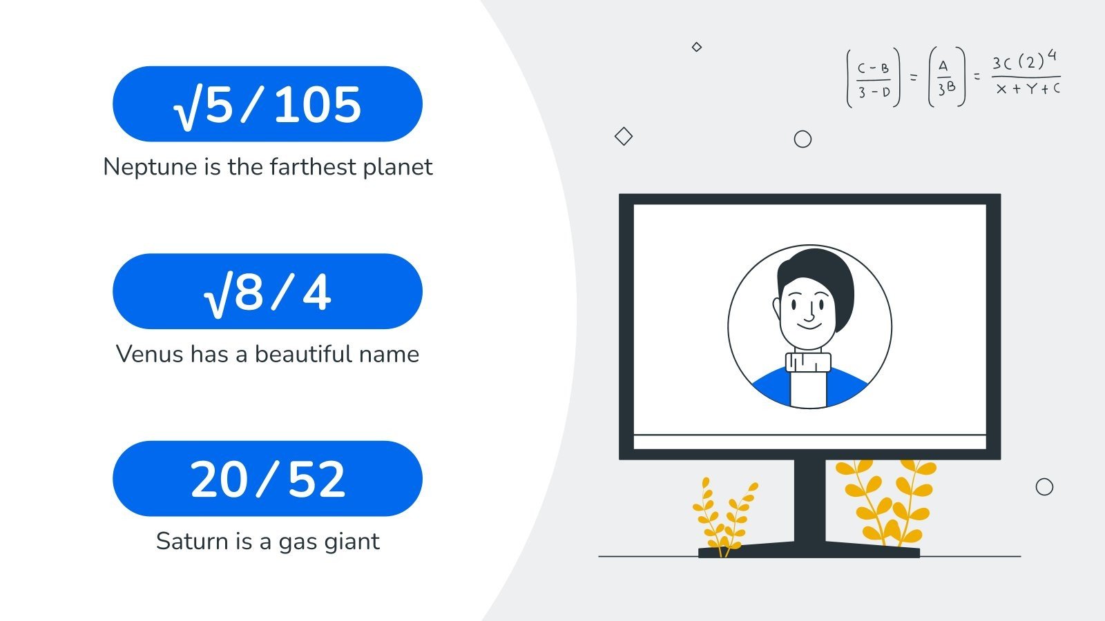Operations with Fractions Distance Learning | Google Slides