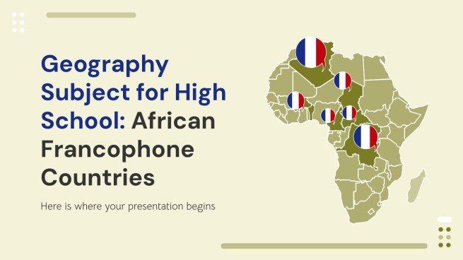 Geography Subject: African Francophone Countries