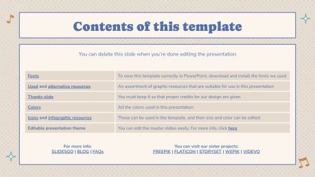 Retro Cartoon Characters Template Presentation