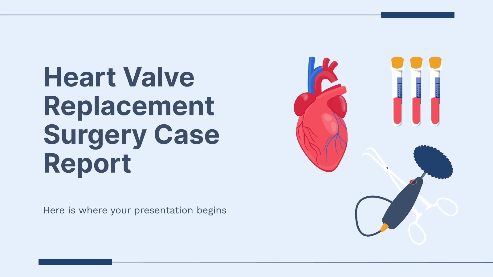 Free Case Report Google Slides and PowerPoint templates