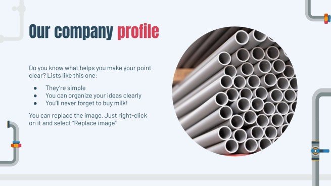 Pipe Manufacturing Company Profile Presentation
