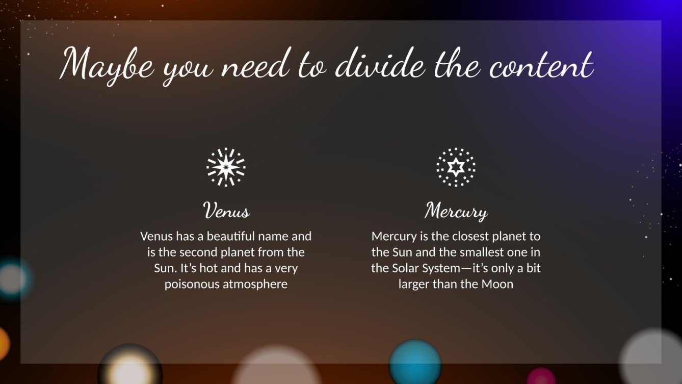 Sparkling Light Theme Presentation