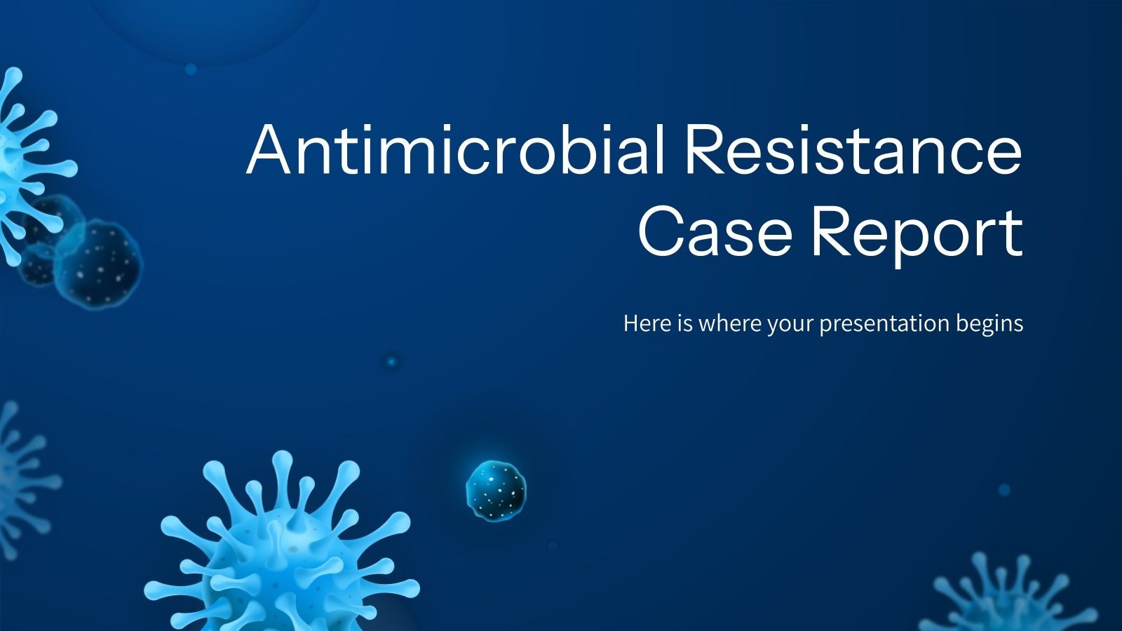 Free Google Slides and PowerPoint templates about bacteria