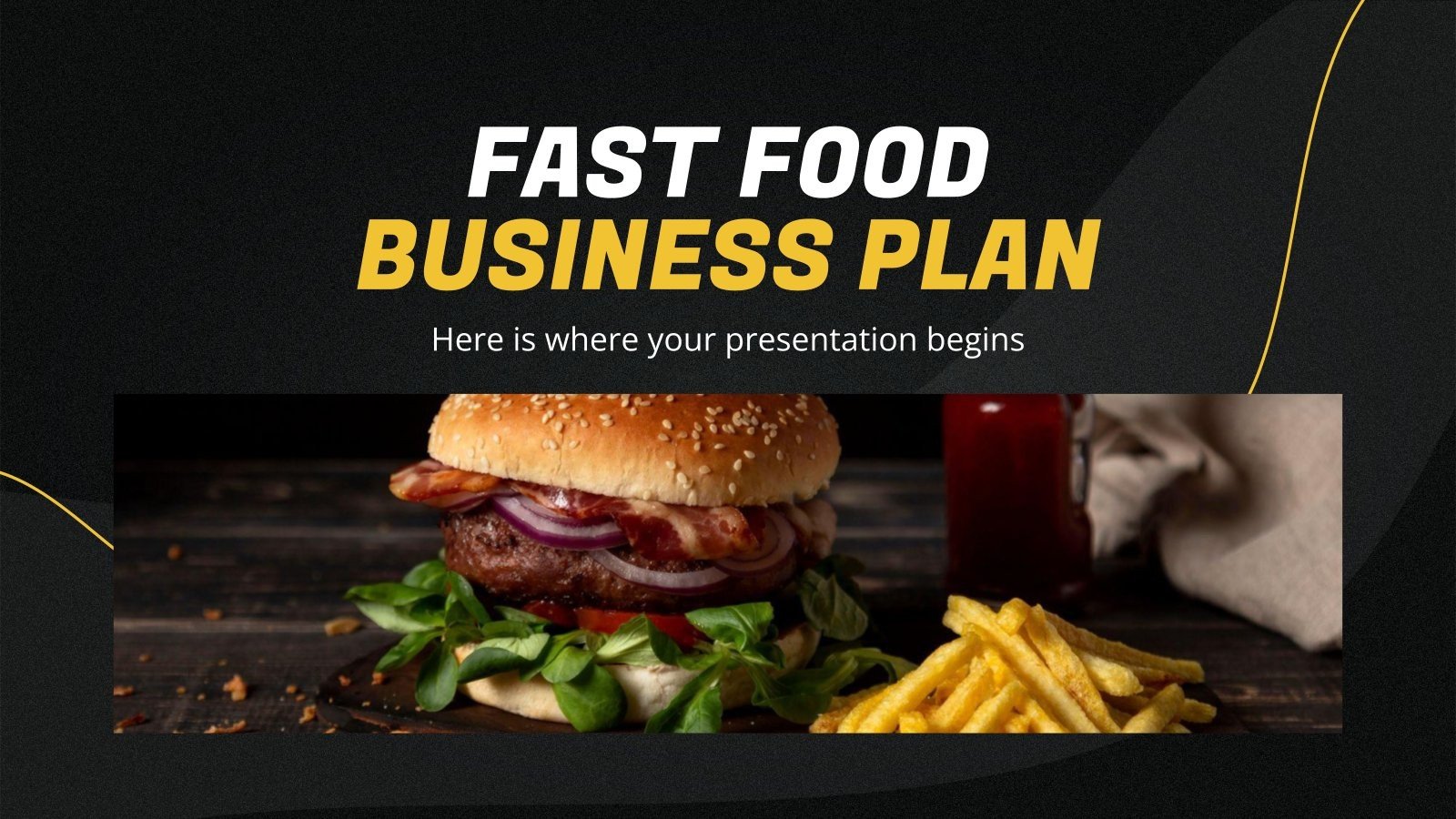 Presentación plan de negocios de comida rápida