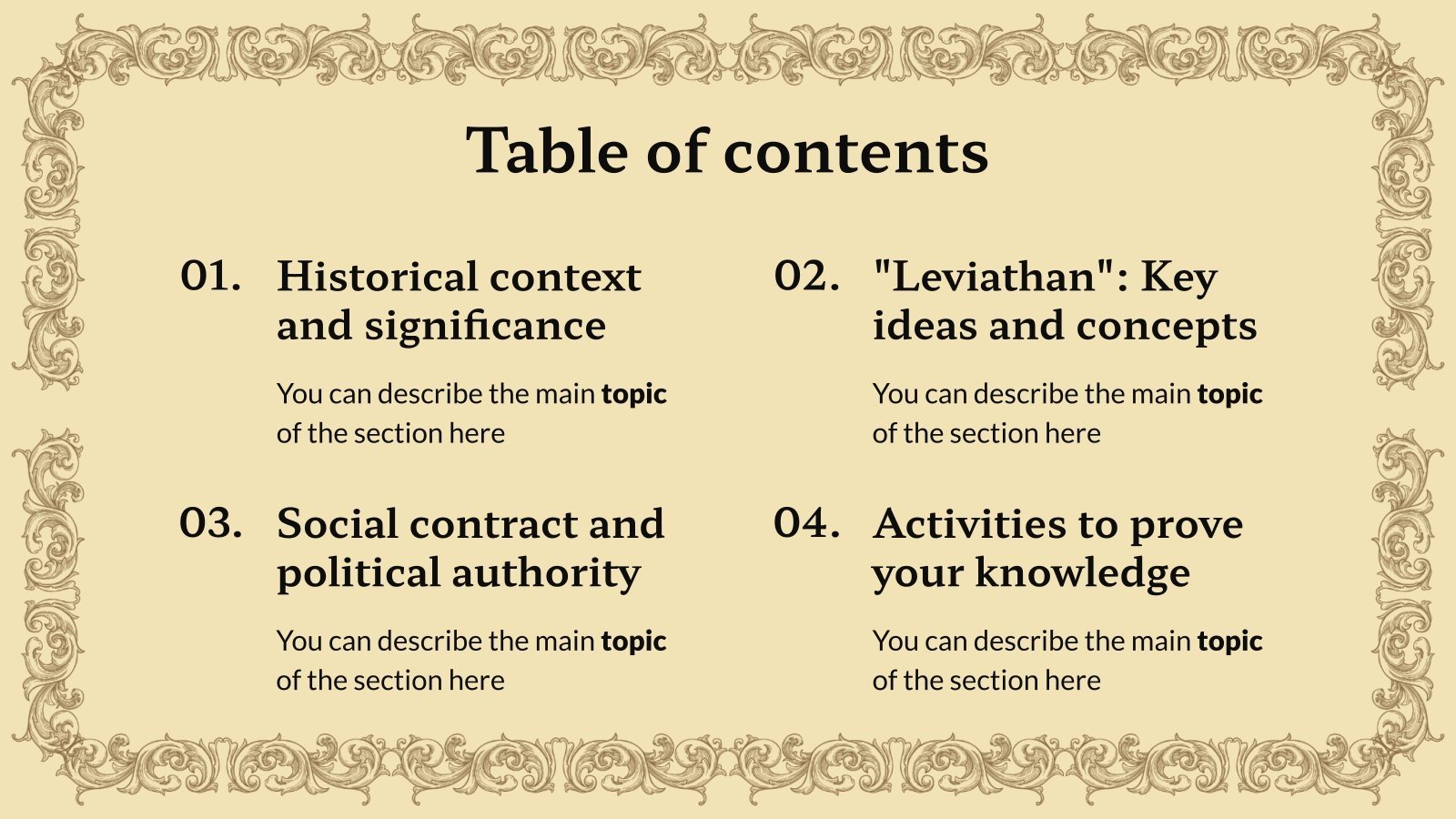 Thomas Hobbes Presentation