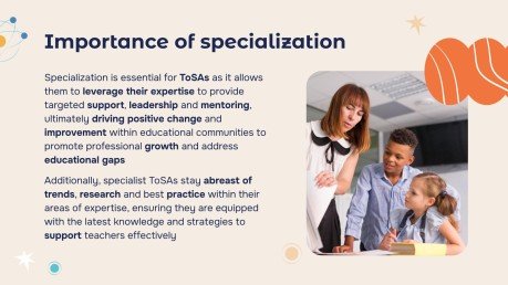 Teacher On Special Assignment - Subject Specialization