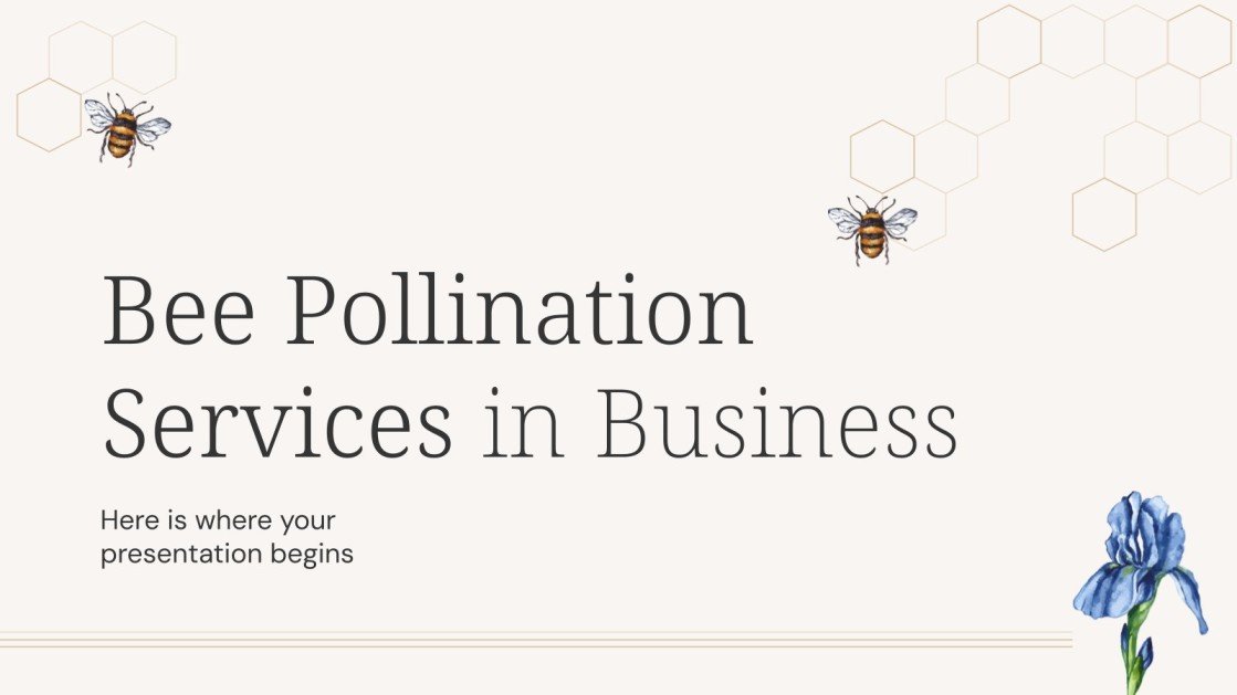 Free Google Slides & PowerPoint templates about bees