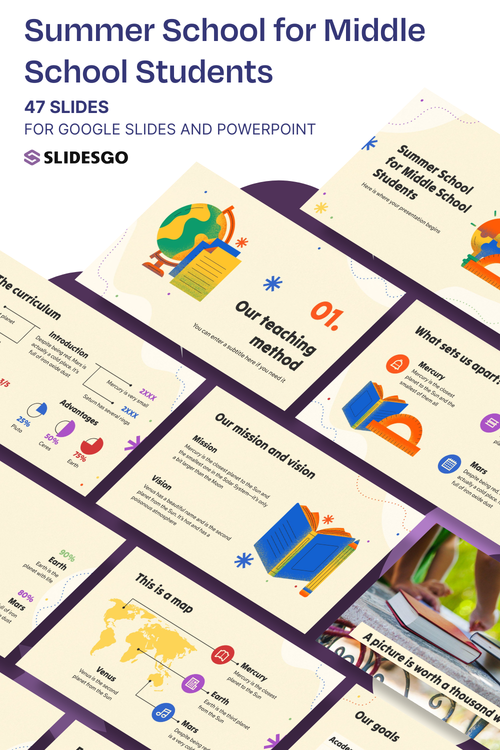 Summer School for Middle School Students Presentation