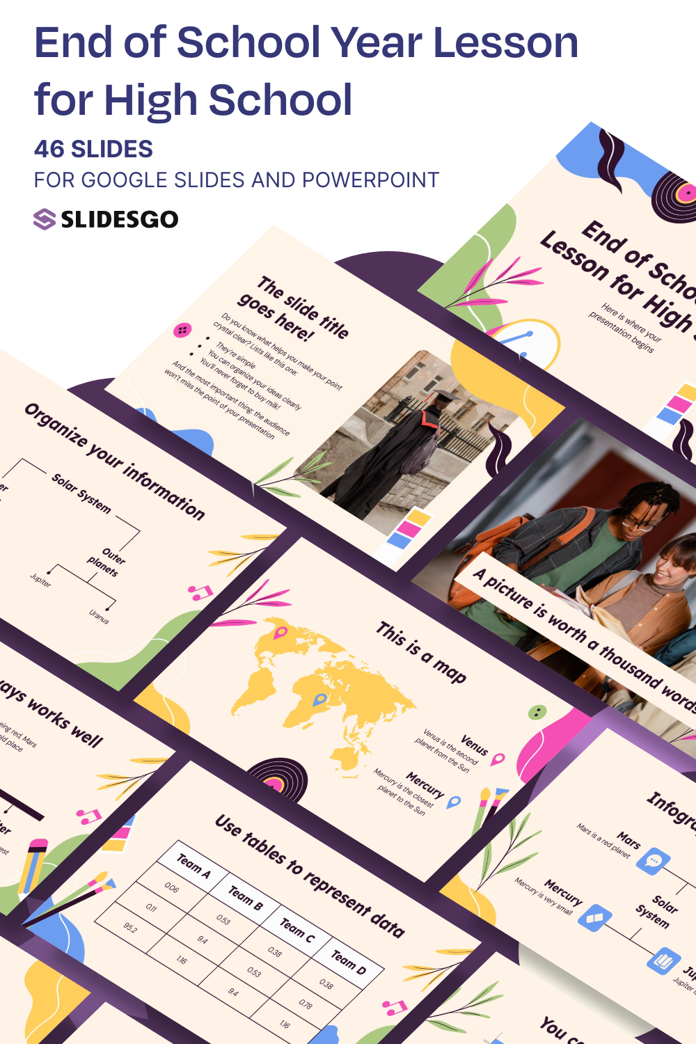 End of School Year Lesson for High School Presentation