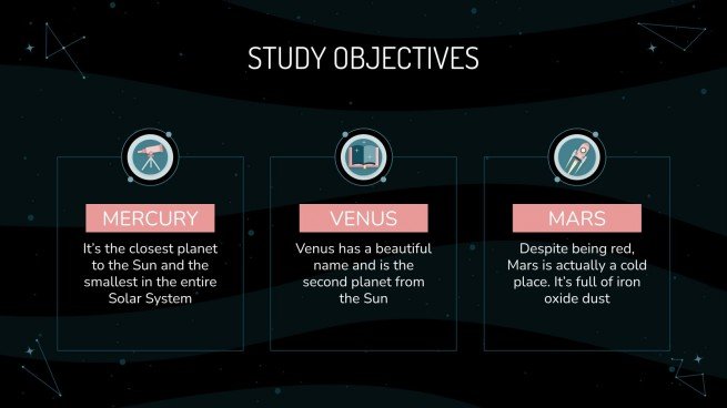 Dark Astronomy Thesis | Google Slides & PowerPoint template