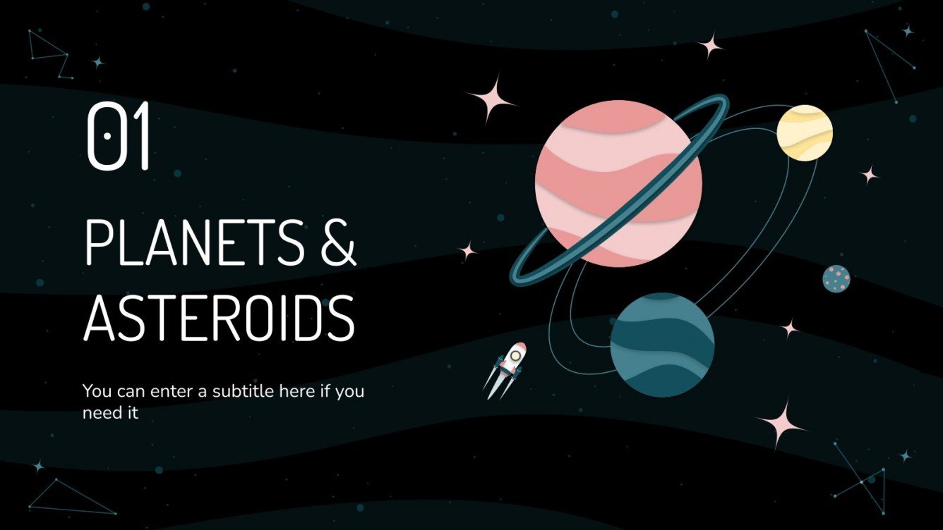 Dark Astronomy Thesis | Google Slides & PowerPoint template
