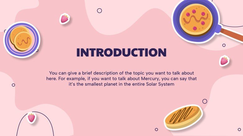 Pancakes for Breakfast Presentation