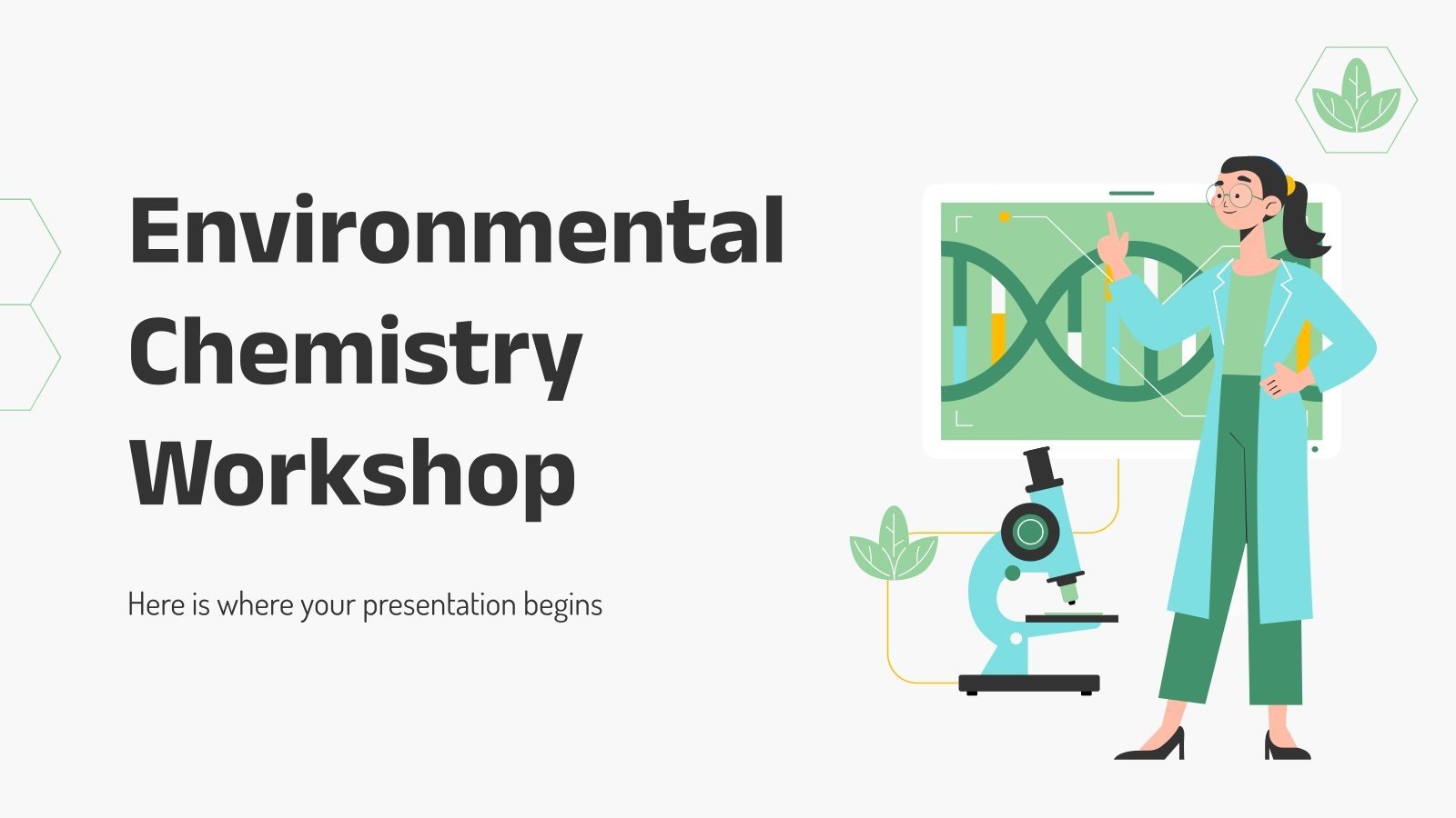 Environmental Chemistry Workshop Presentation