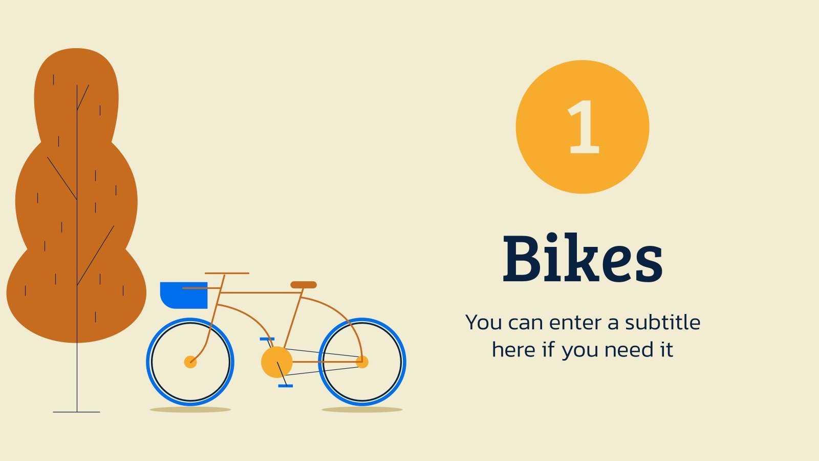 US National Bike Week | Google Slides & PowerPoint theme